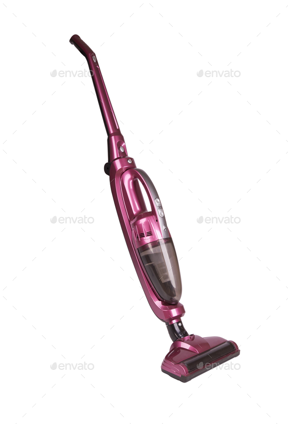 Vacuum cleaner isolated on a white background Stock Photo by pioneer111