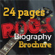 24 Pages Rock Biography Brochure, Print Templates | GraphicRiver