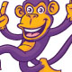 Purple monkey, Vectors | GraphicRiver