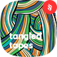 Tangled Tapes Seamless Patterns, Graphics | GraphicRiver