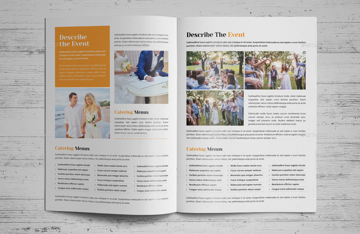 Event Festival Brochure Catalog v2, Print Templates | GraphicRiver