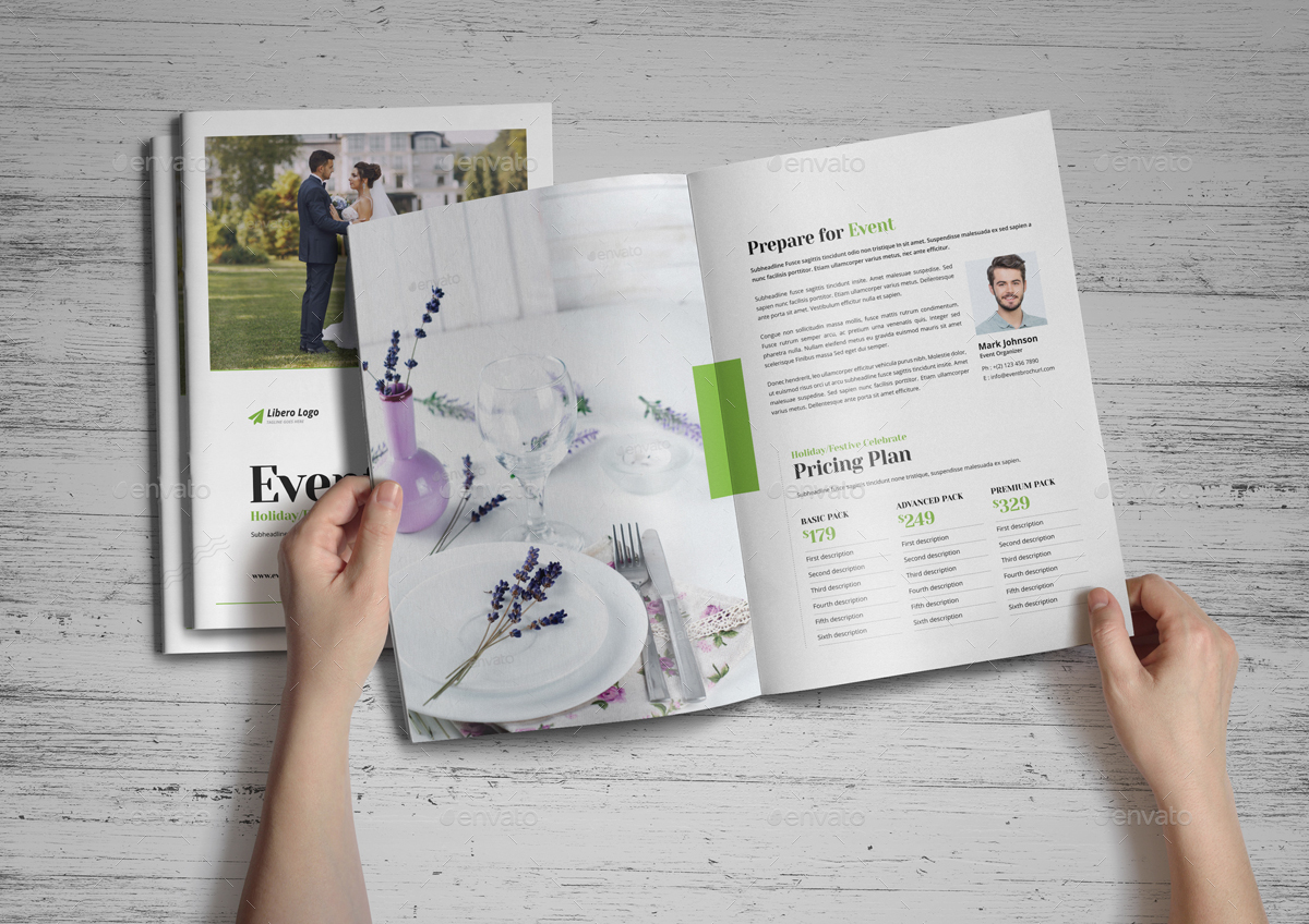 Event Festival Brochure Catalog v2, Print Templates | GraphicRiver