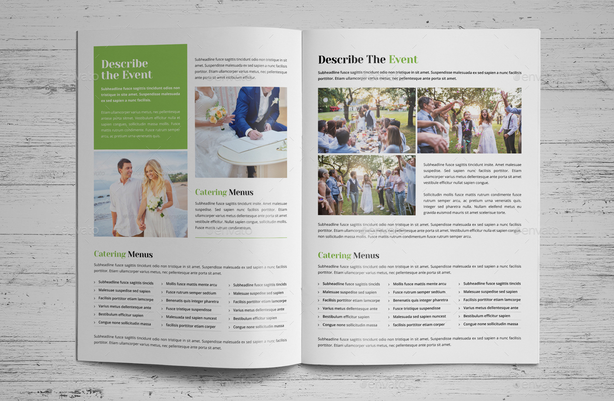 Event Festival Brochure Catalog v2, Print Templates | GraphicRiver