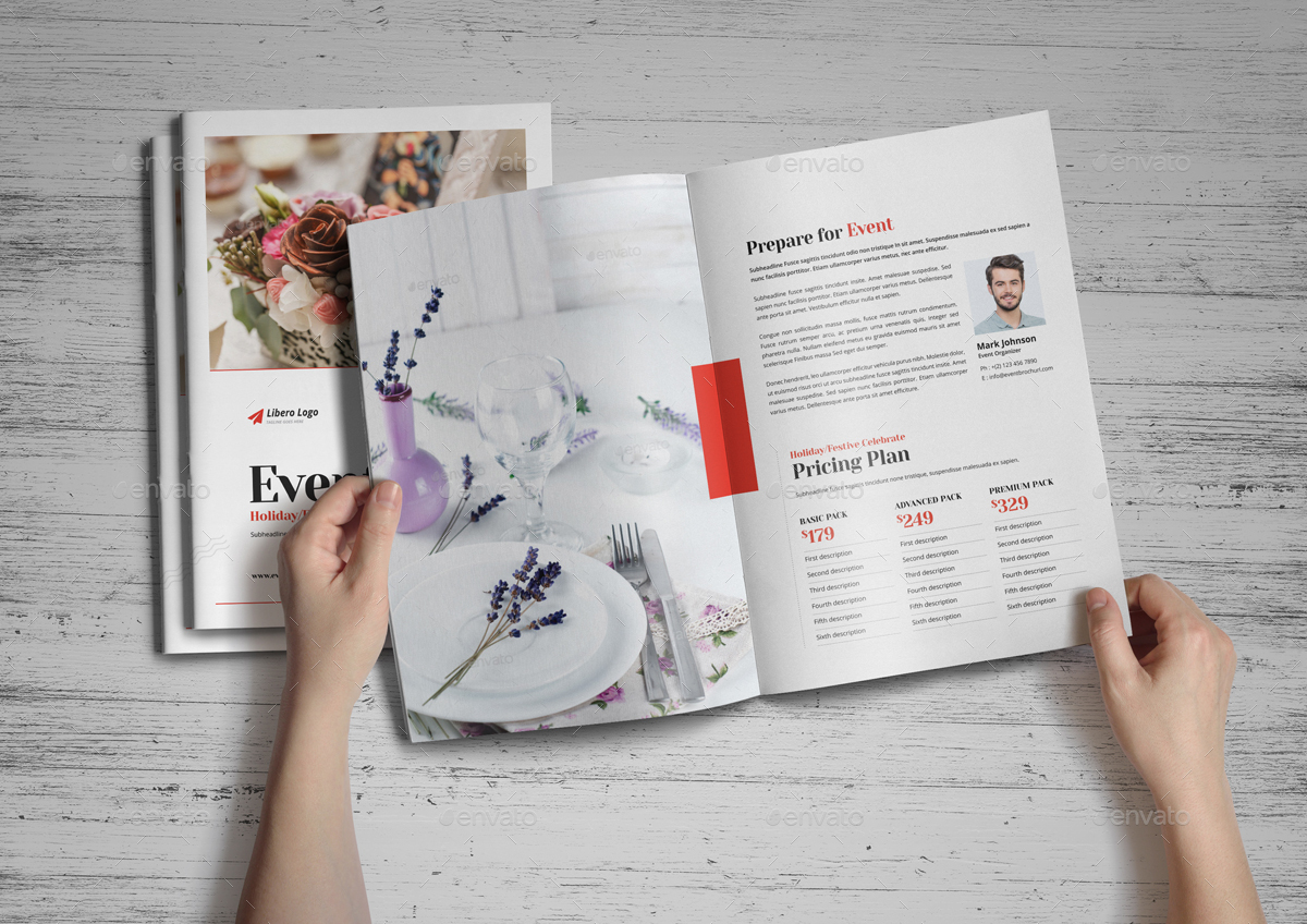 Event Festival Brochure Catalog v2, Print Templates | GraphicRiver