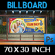 Family Fun Day Billboard Template, Print Templates | GraphicRiver