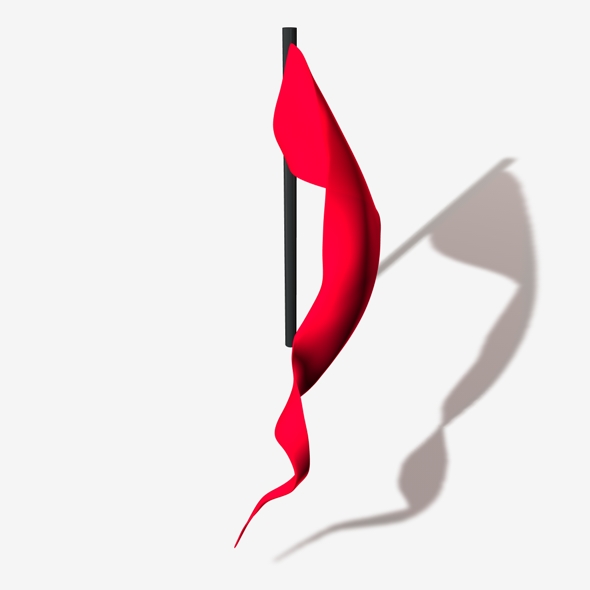 Animated Triangular Flag by Lucky_Fingers | 3DOcean