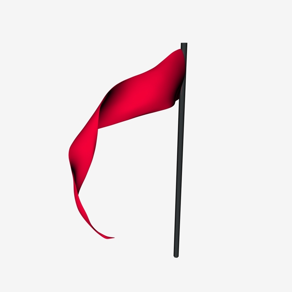 Animated Triangular Flag by Lucky_Fingers | 3DOcean