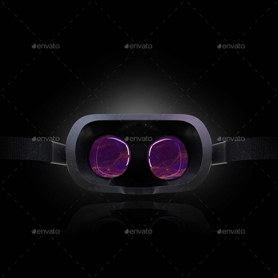 VR Goggles Display Mock-ups, Graphics | GraphicRiver