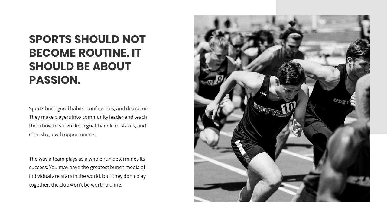 Sporty - Google Slides Template, Presentation Templates | GraphicRiver