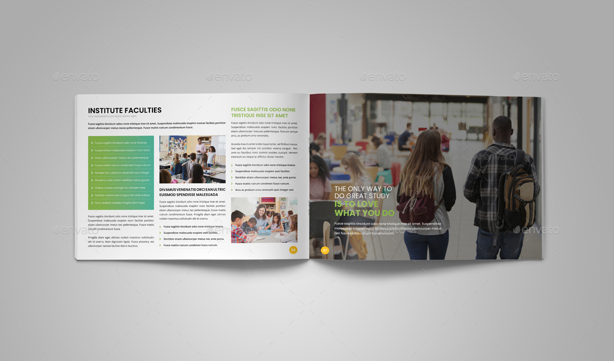 Education Prospectus Brochure v10, Print Templates | GraphicRiver
