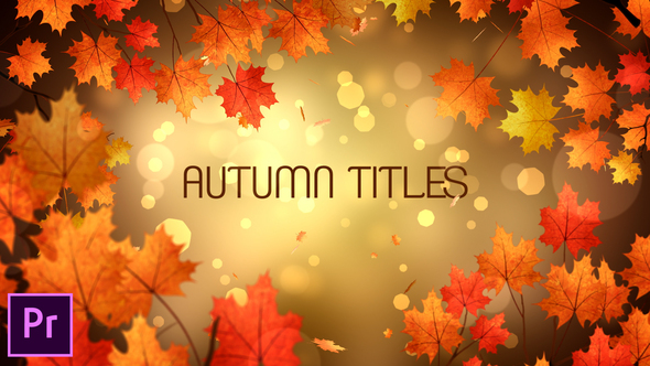 Autumn Titles - Premiere Pro, Premiere Pro Templates | VideoHive