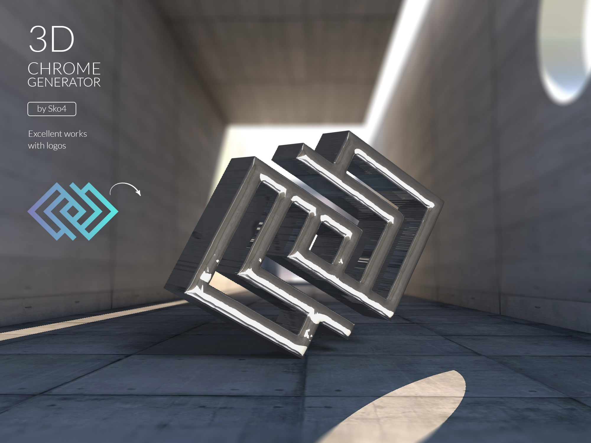 3D Chrome Generator, Add-ons | GraphicRiver