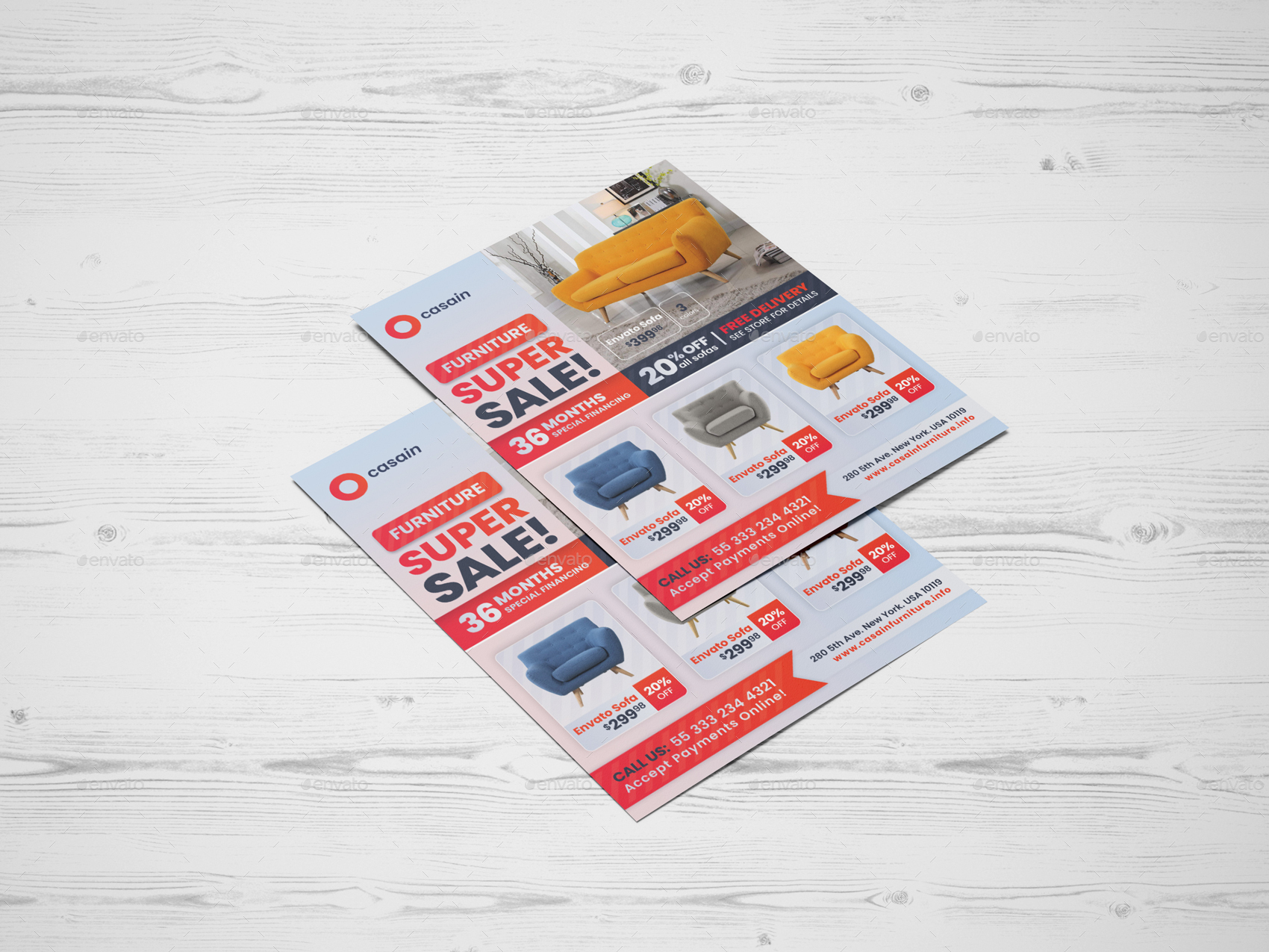 Furniture Flyer Template, Print Templates | GraphicRiver