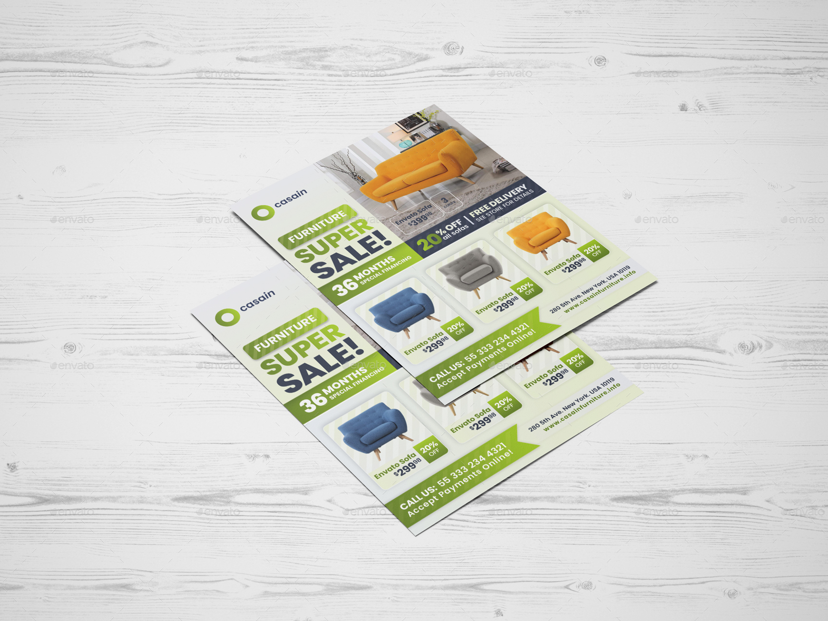 Furniture Flyer Template, Print Templates | GraphicRiver