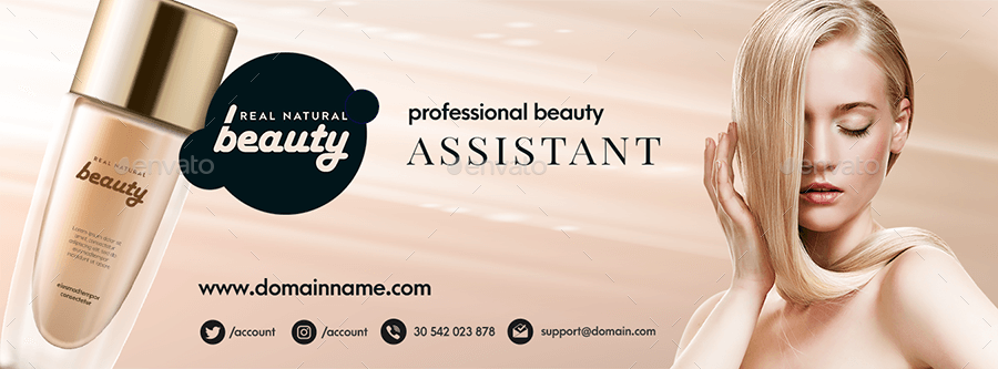 Beauty Banner Pack, Web Elements | GraphicRiver