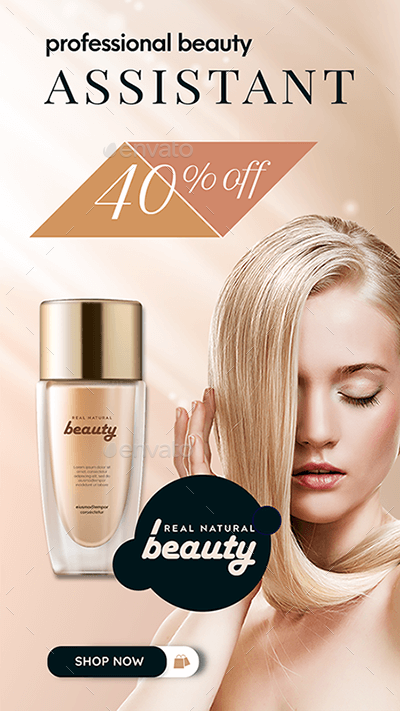 Beauty Banner Pack, Web Elements | GraphicRiver