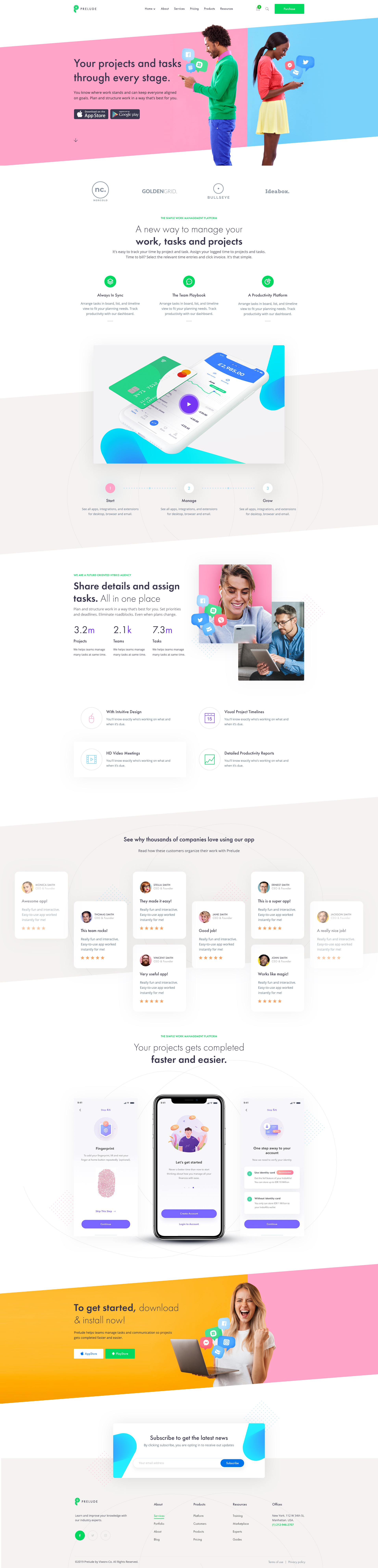 Prelude - Creative Multipurpose PSD Template by viworx-co | ThemeForest