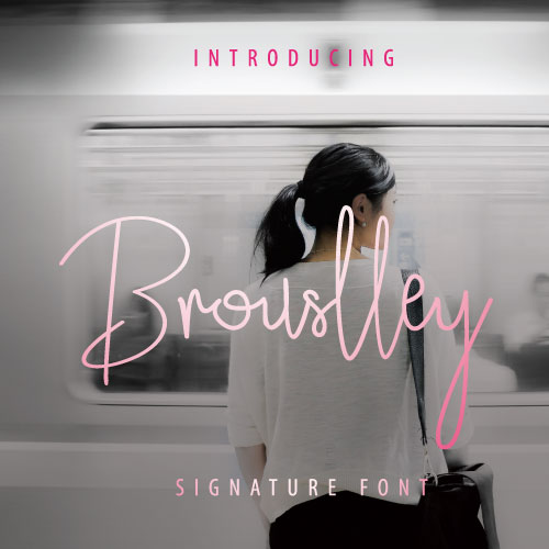 Brouslley Font, Fonts | GraphicRiver