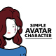 Simple Avatar Character Pack, Vectors | GraphicRiver