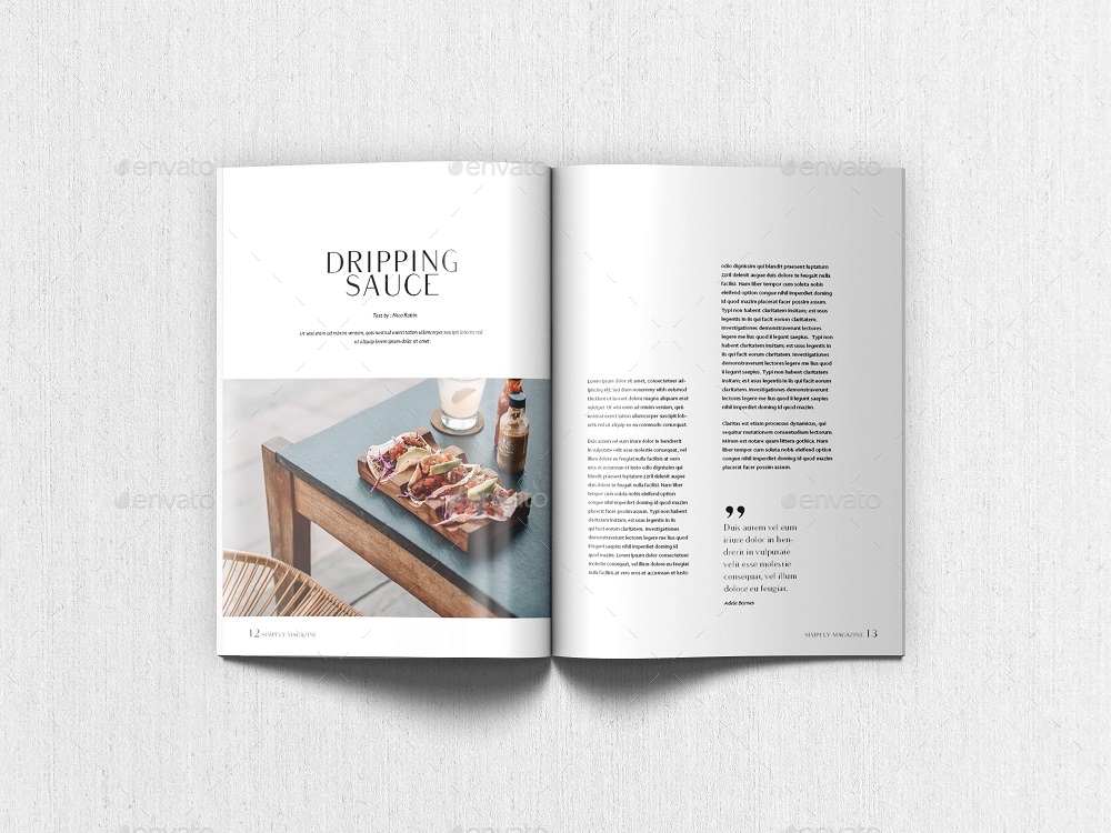 Clean & Simple Magazine Vol.8, Print Templates | GraphicRiver