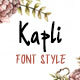 Kapli - Custom Handmade Font Style, Fonts | GraphicRiver