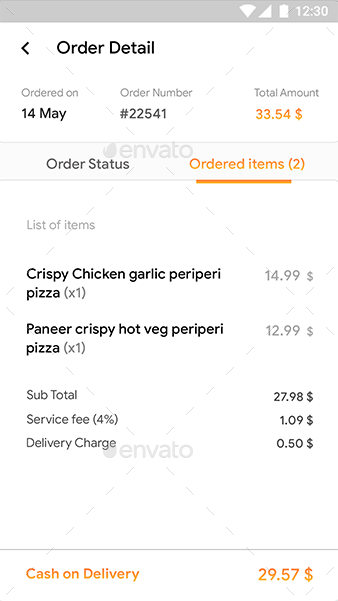 3 App Ui Kit| Multi Restaurant Food Ordering App UI Kit| Food Delivery ...