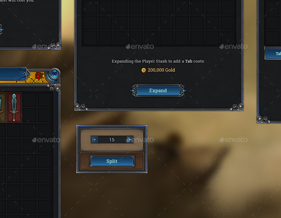 Cleric - RPG User Interface, Game Assets | GraphicRiver