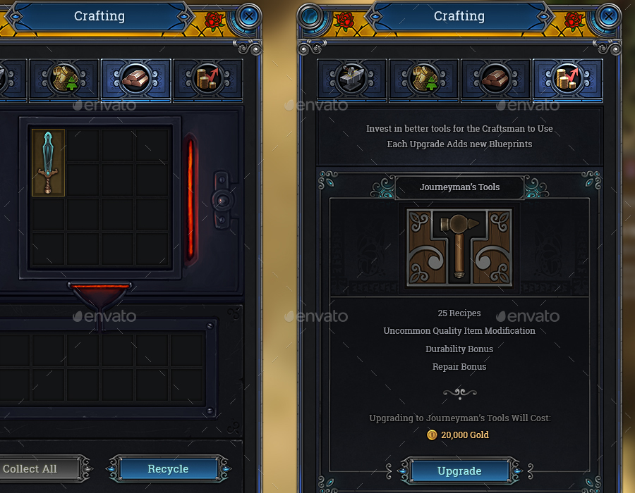 Cleric - RPG User Interface, Game Assets | GraphicRiver
