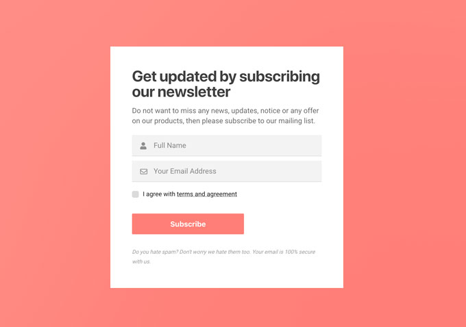 WP Subscription Forms PRO by wpshuffle | CodeCanyon