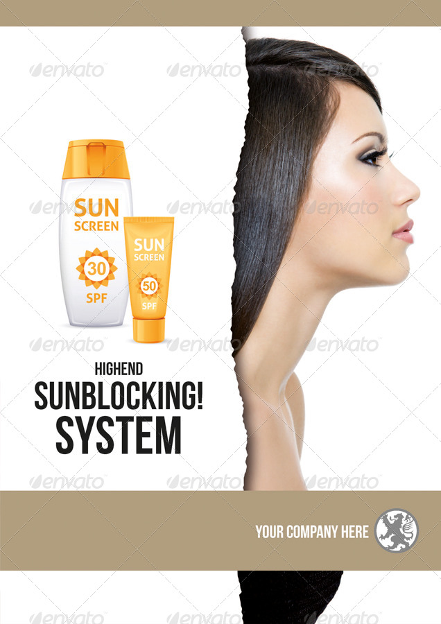 InDesign Magazine Paper Ripped Ad v.2 // 8 Styles, Print Templates