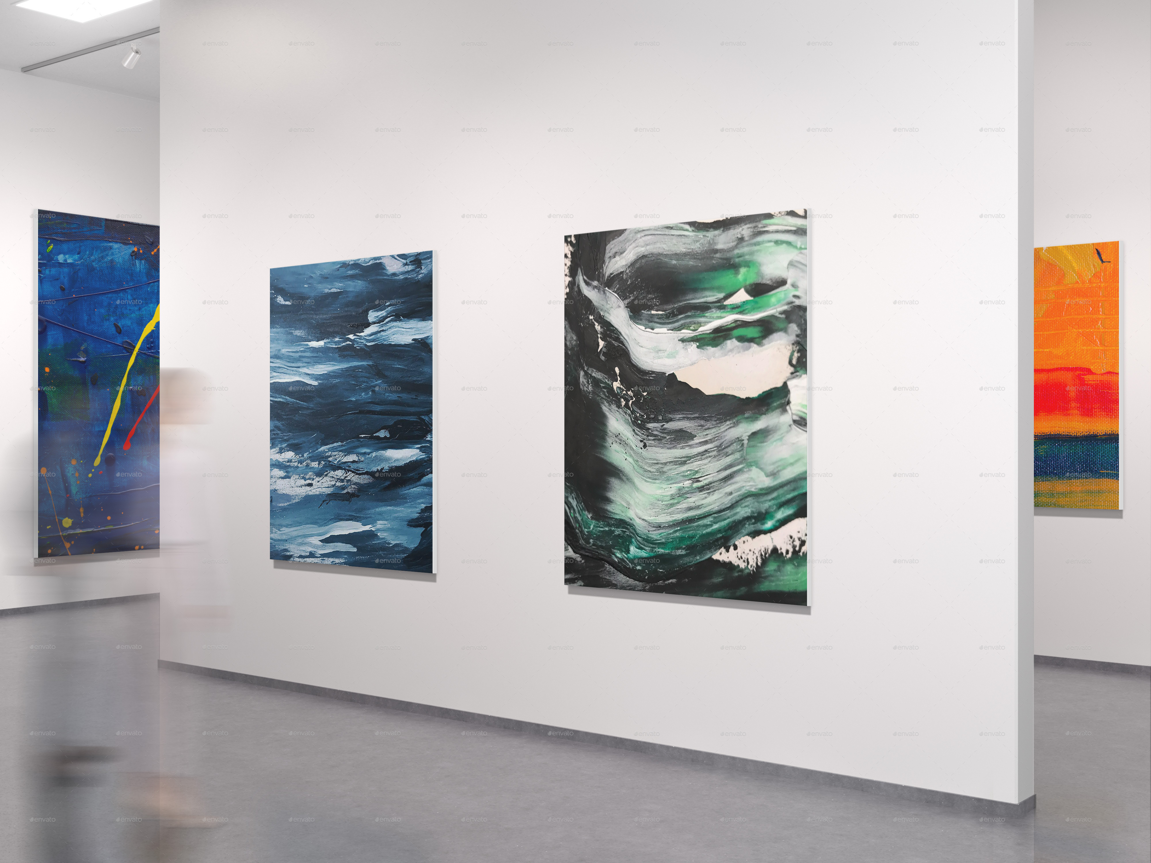 Art Gallery Mockup, Graphics | GraphicRiver