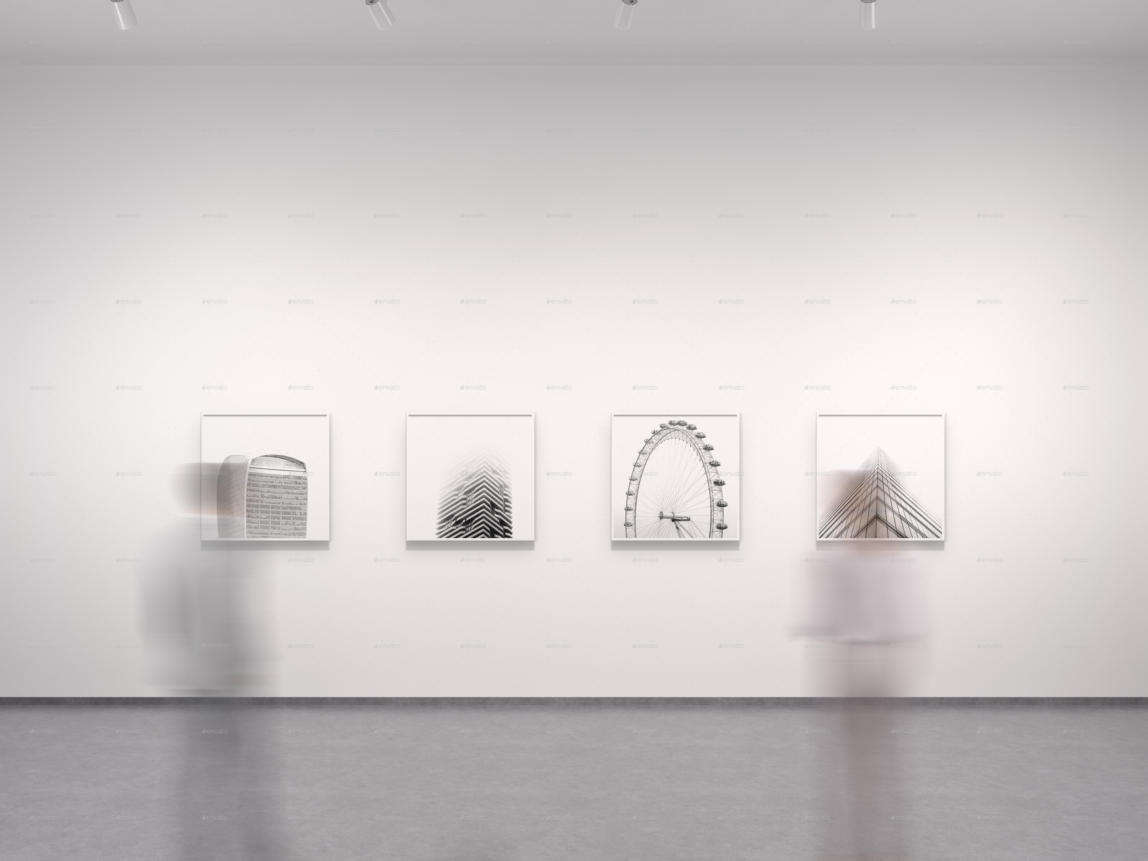 Art Gallery Mockup, Graphics | GraphicRiver