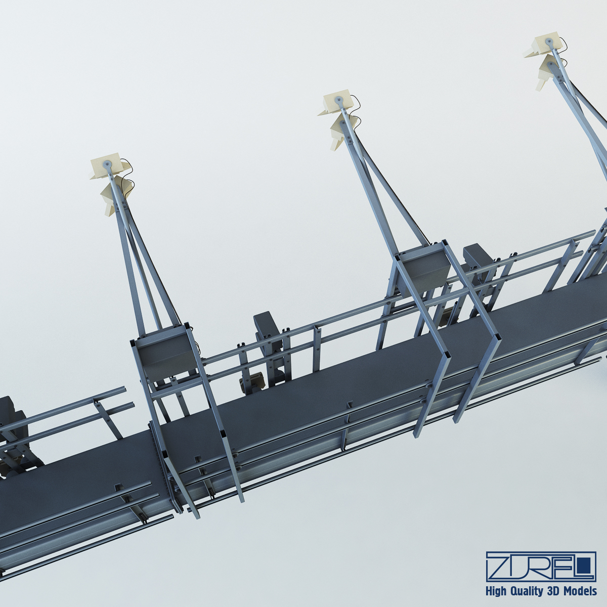 Multi lane free flow MLFF by Zurel | 3DOcean