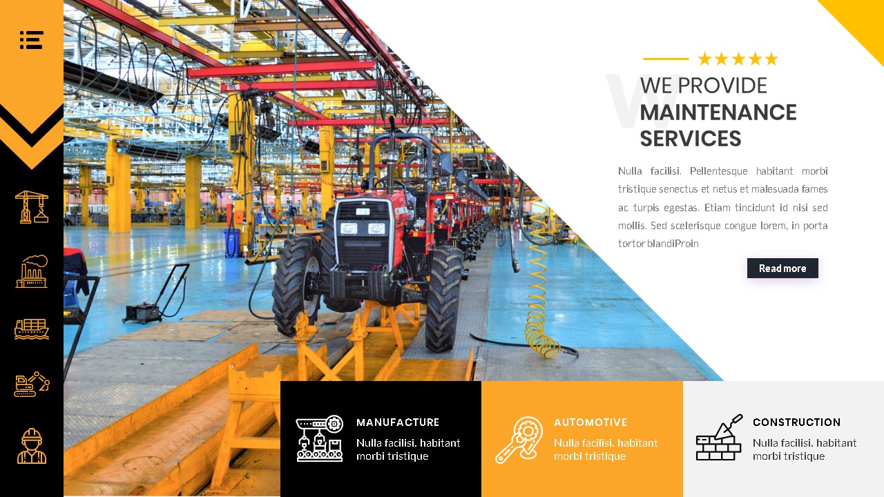 Industrial - Factory PowerPoint Template, Presentation Templates ...