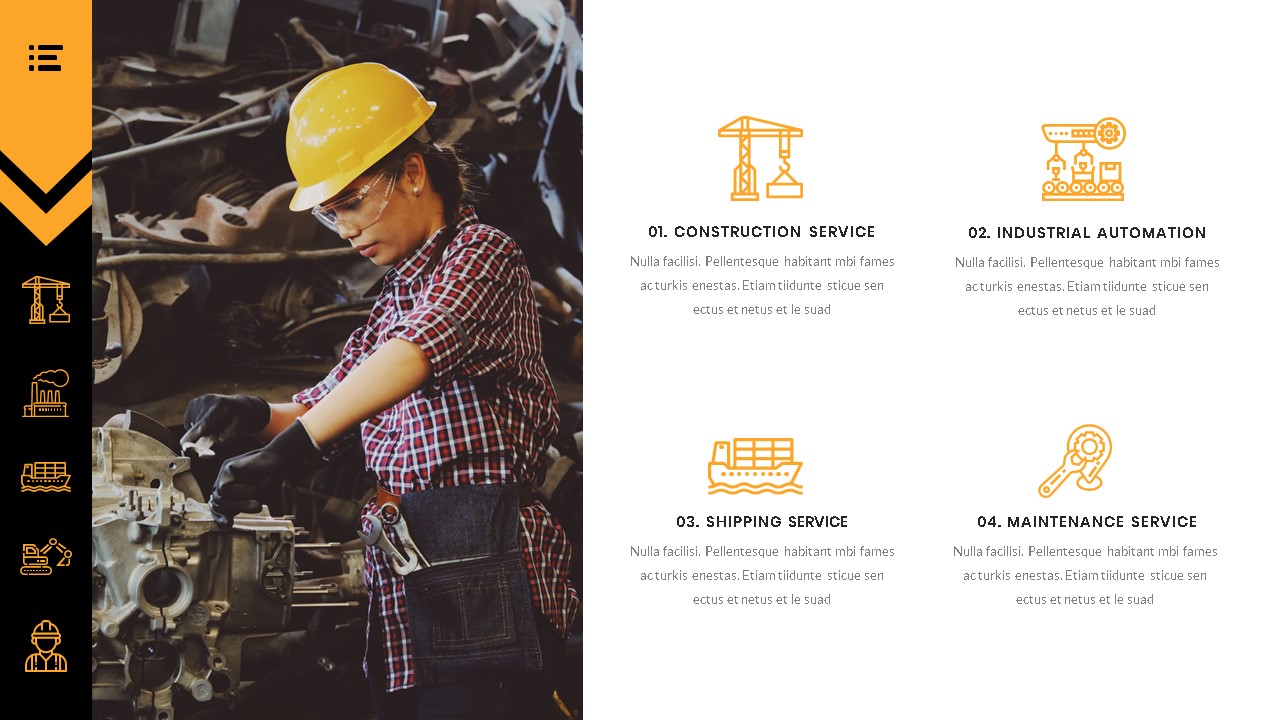 Industrial - Factory PowerPoint Template, Presentation Templates ...