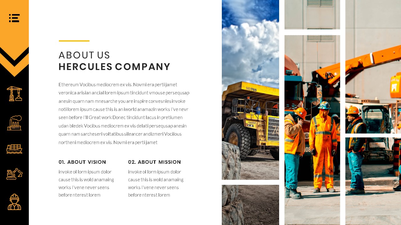 Industrial - Factory PowerPoint Template, Presentation Templates ...