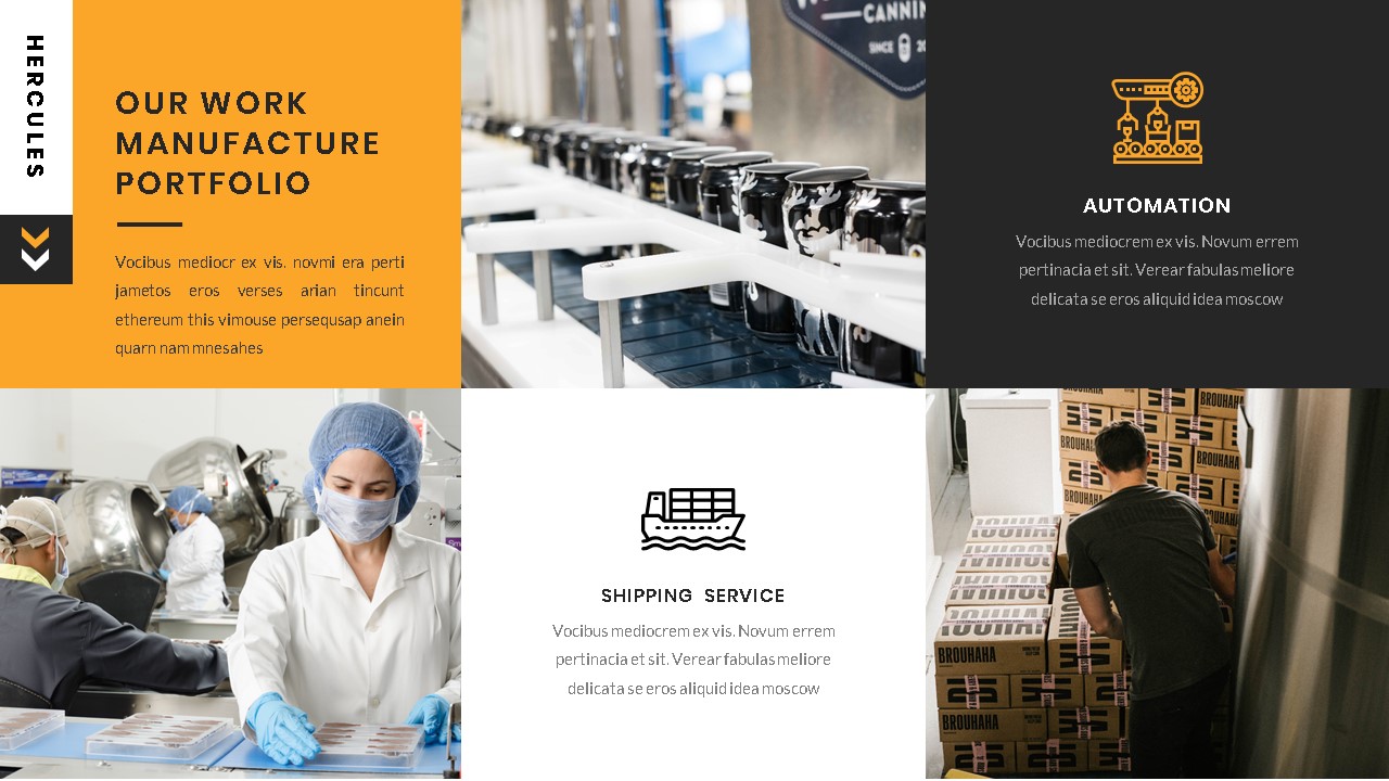 Industrial - Factory PowerPoint Template, Presentation Templates ...