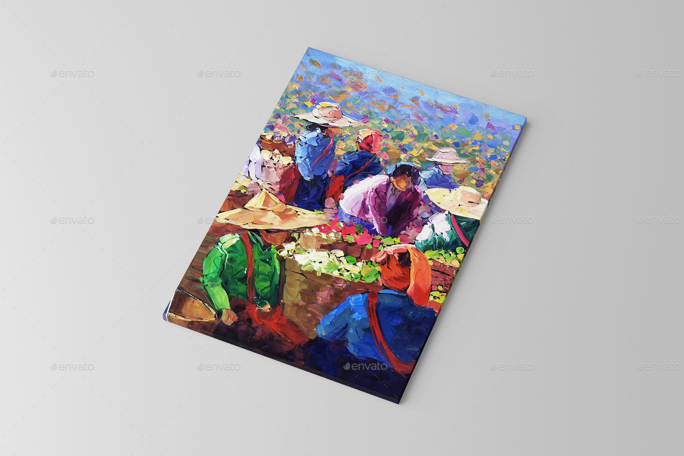 2:3 Portrait Canvas Mock-Up, Graphics | GraphicRiver