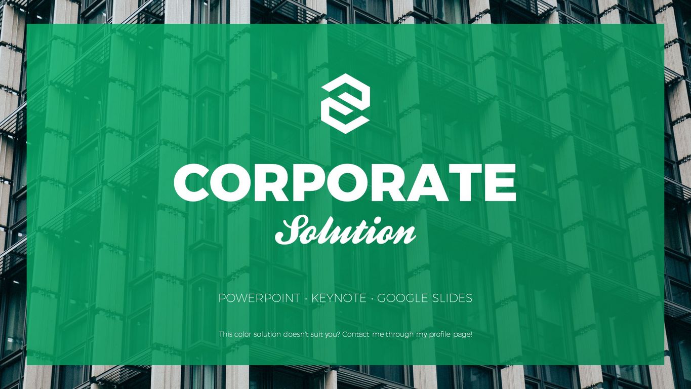 Corporate Solution, Presentation Templates | GraphicRiver