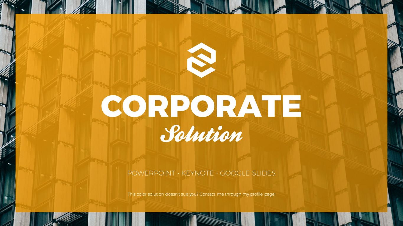 Corporate Solution, Presentation Templates | GraphicRiver