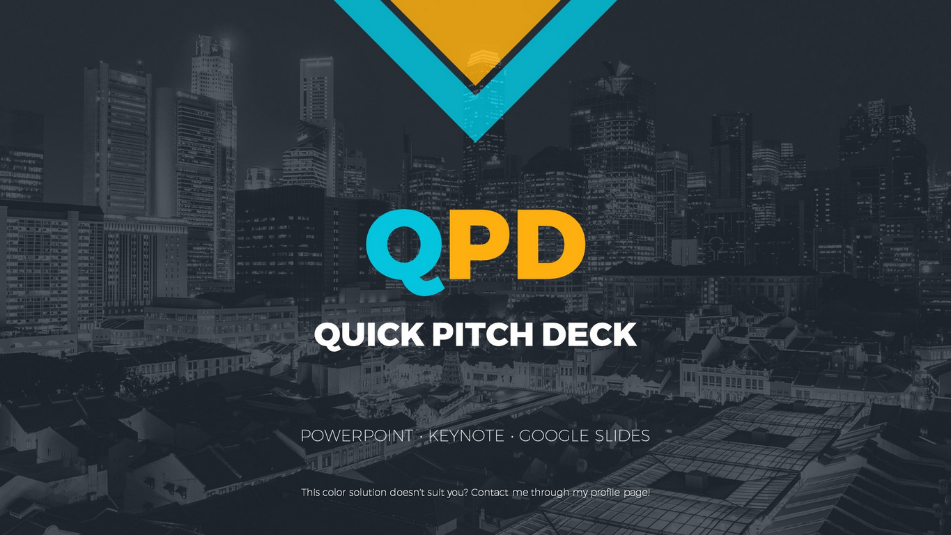 Quick Pitch Deck, Presentation Templates | GraphicRiver