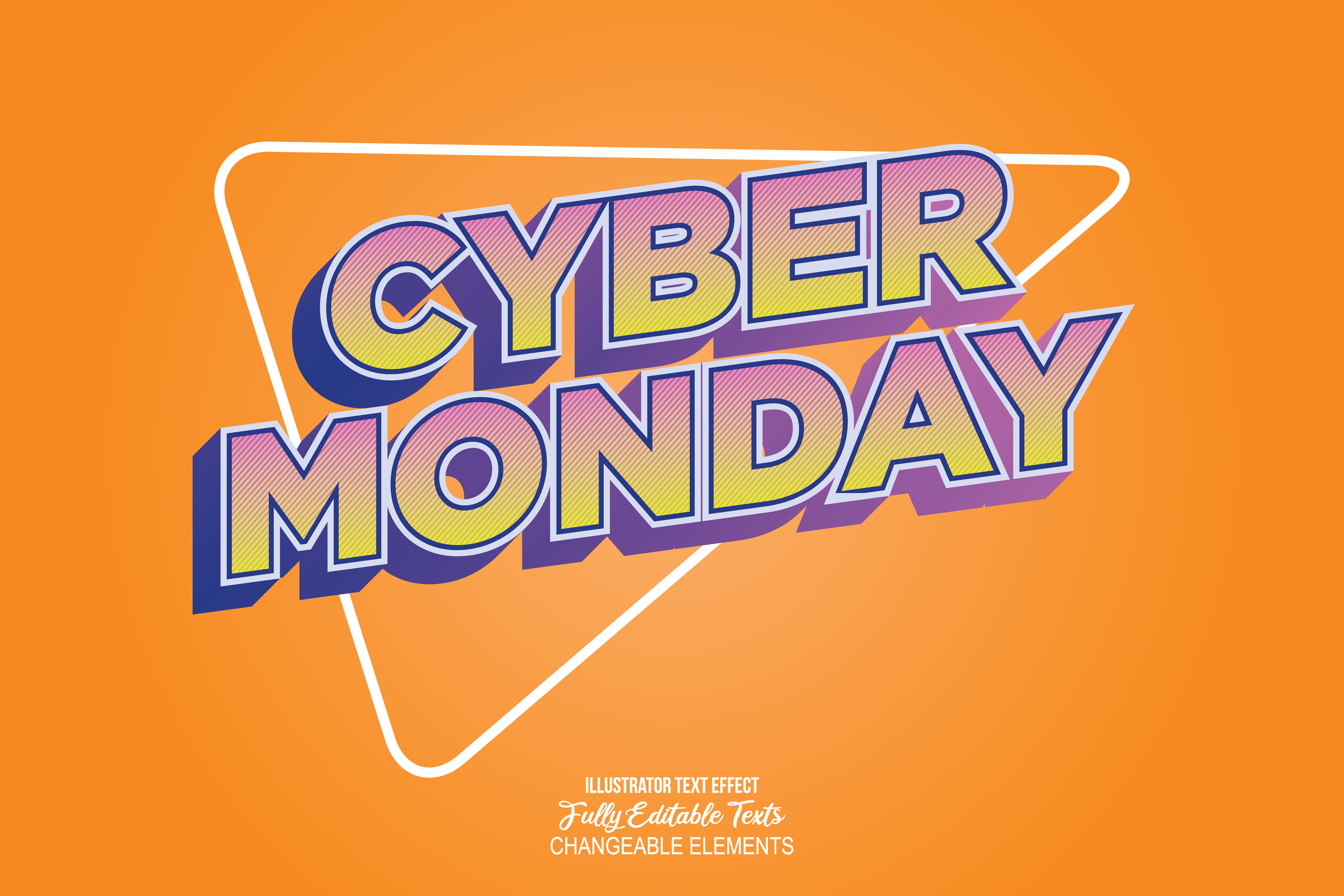 Detailed Text Effect Modern 3d Design by Anomali | GraphicRiver