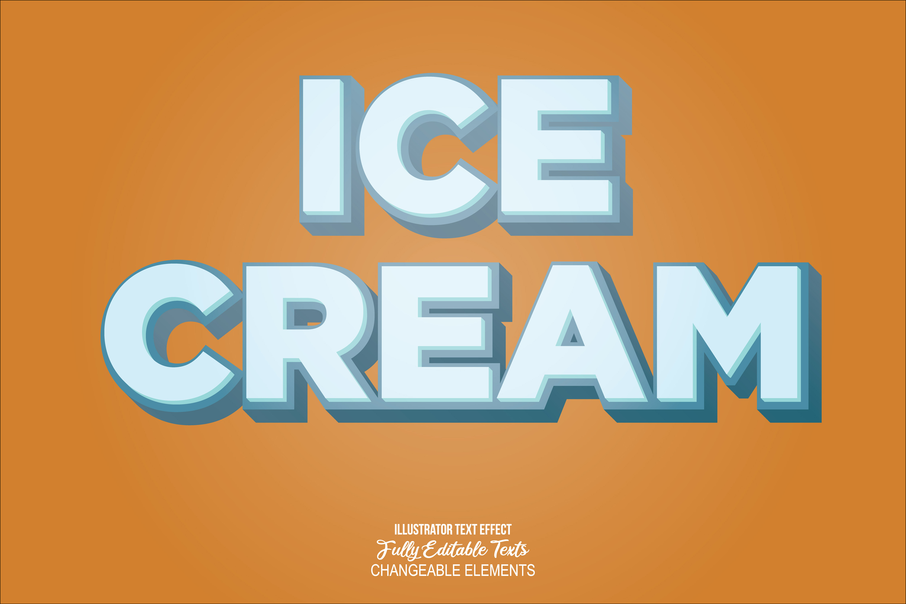 Detailed Text Effect Modern 3d Design by Anomali | GraphicRiver