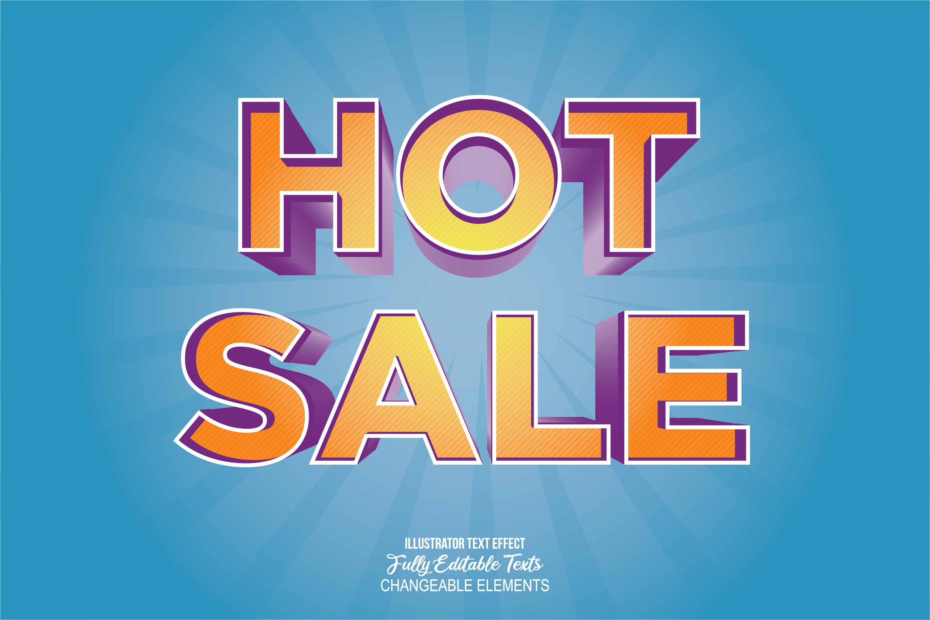 Detailed Text Effect Modern 3d Design by Anomali | GraphicRiver