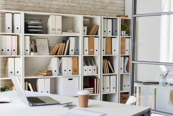 Modern White Office Stock Photo by seventyfourimages | PhotoDune