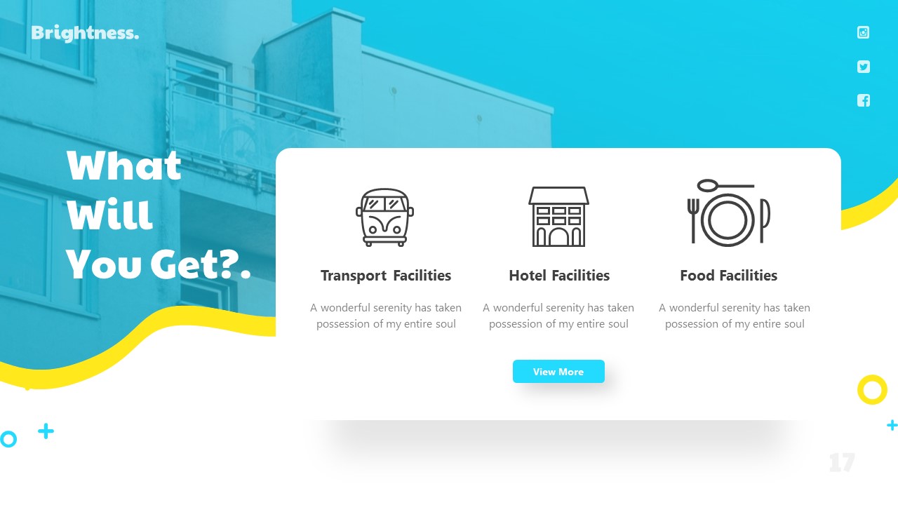 Brightness Multipurpose PowerPoint Presentaton Template, Presentation ...