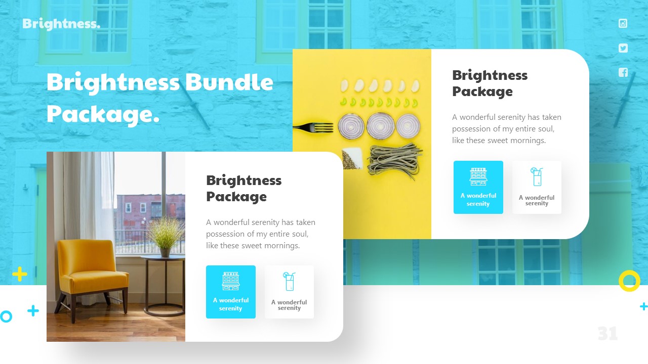 Brightness Multipurpose PowerPoint Presentaton Template, Presentation ...