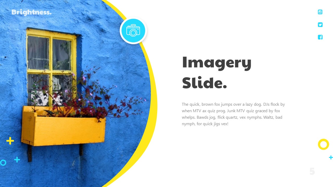 Brightness Multipurpose PowerPoint Presentaton Template, Presentation ...