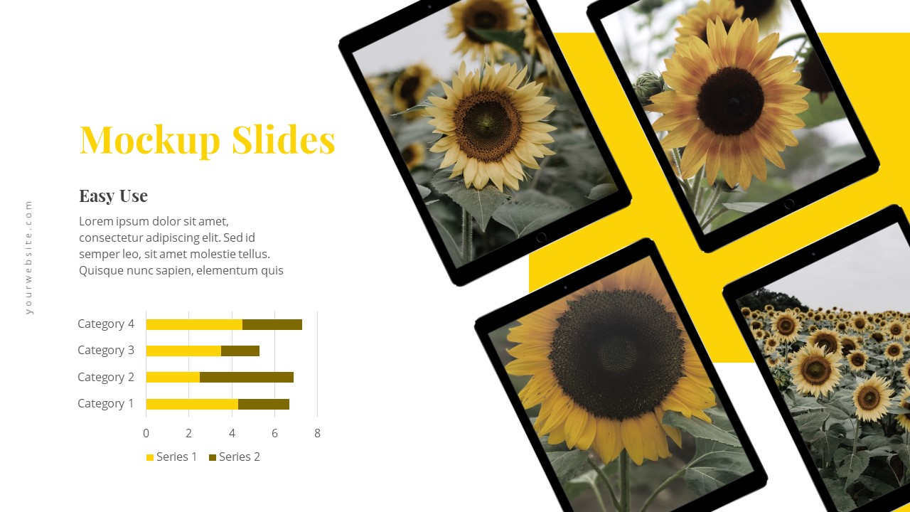 Sunflo Flower Keynote Template, Presentation Templates | GraphicRiver