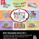 The Party Pack Packaging Mock Ups 7, Graphics | GraphicRiver